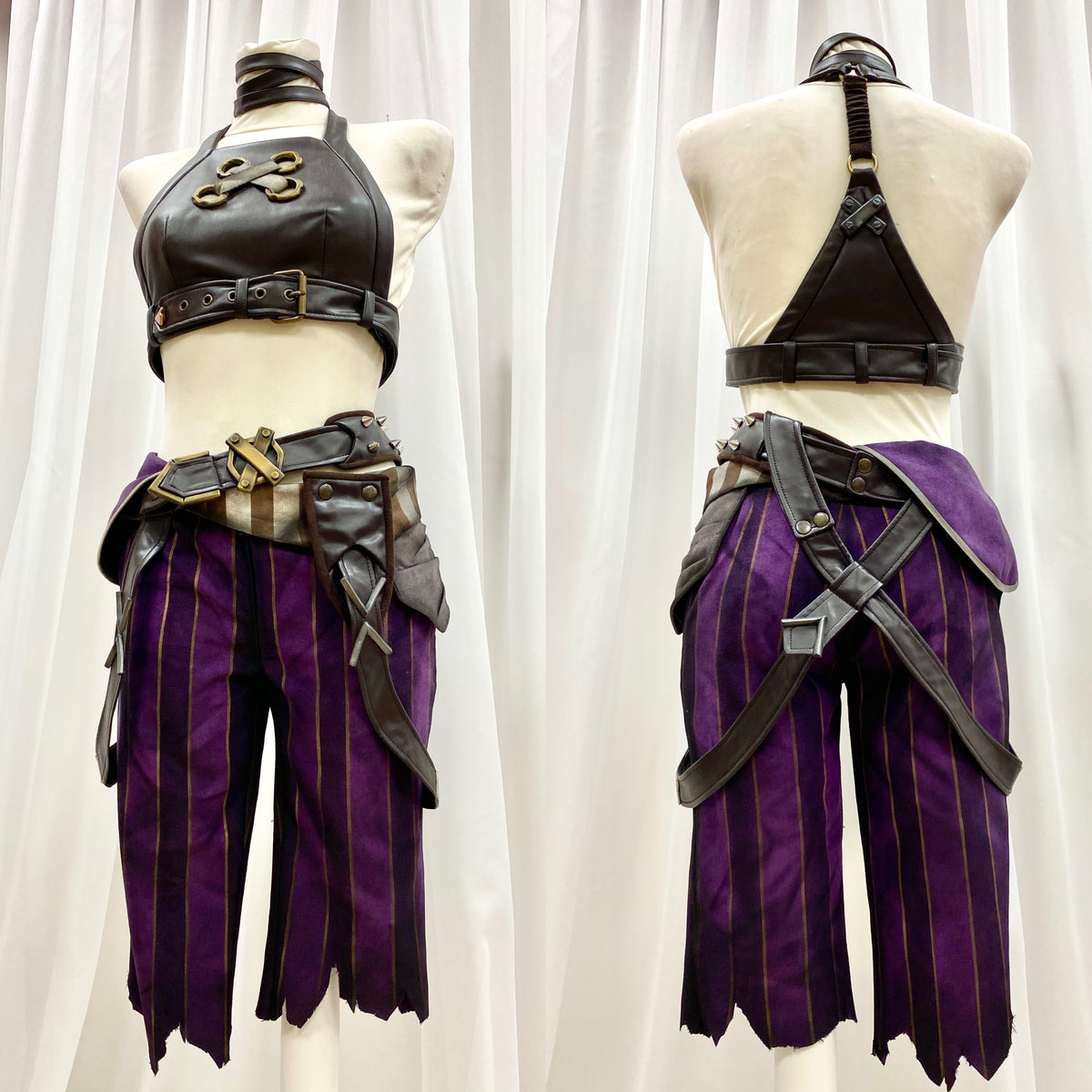 Jinx Arcane Cosplay Costume - Custom Made – FENINDOM LLC