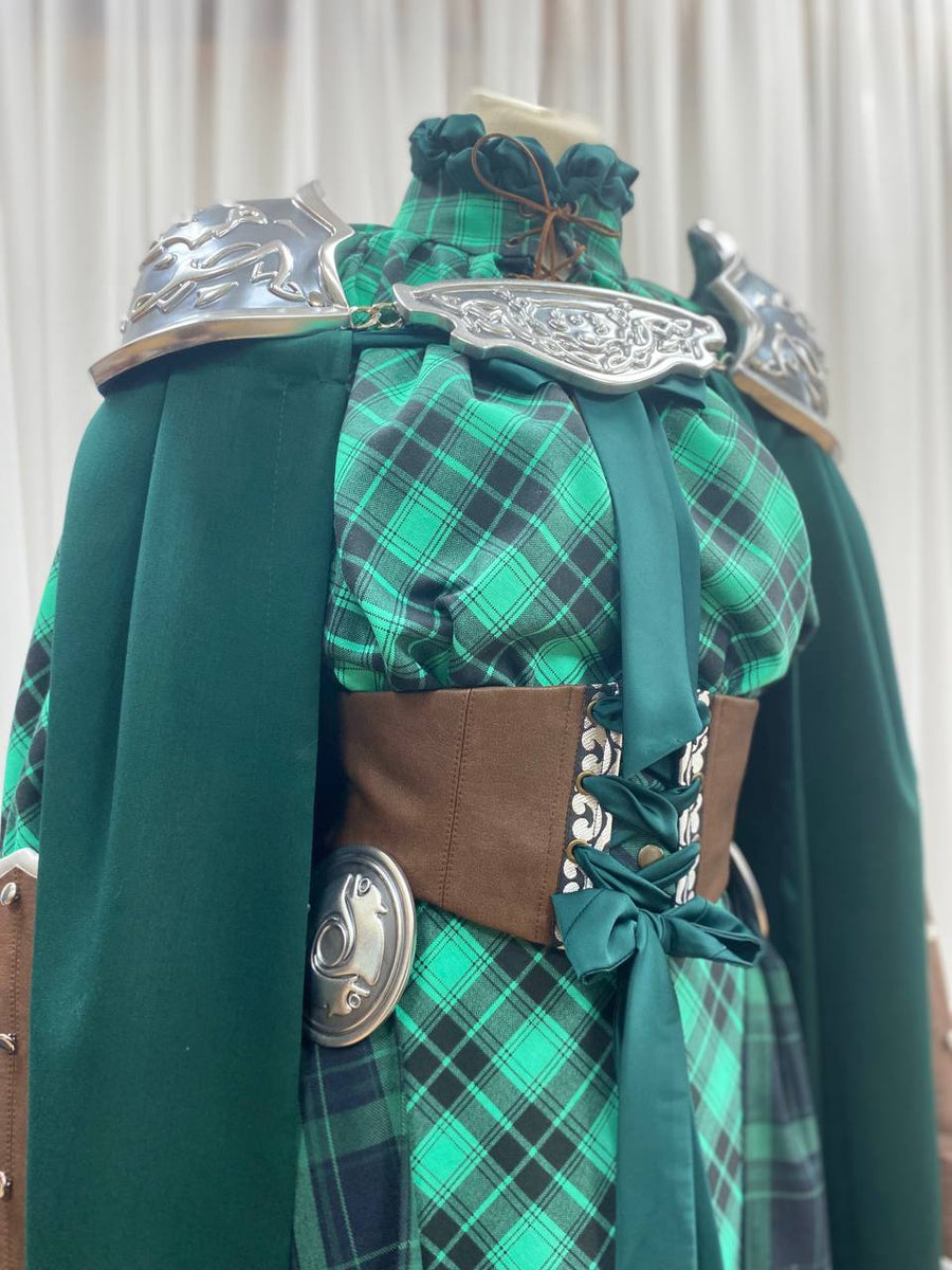 Silver Fantasy Warrior Princess Armor accessories - Custom Made ...