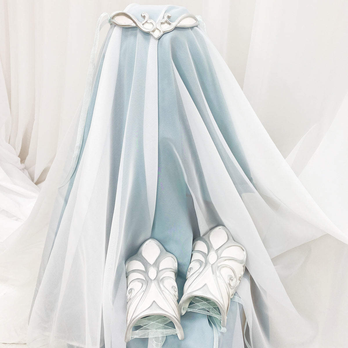 Fairy Armor Silver White Mini Set - Custom Made – FENINDOM LLC