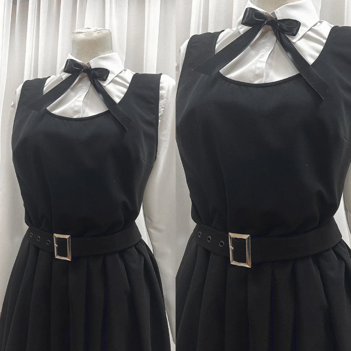 Chainsaw Man 2 - Asa Mitaka / Yoru uniform Cosplay Costume Custom Made ...